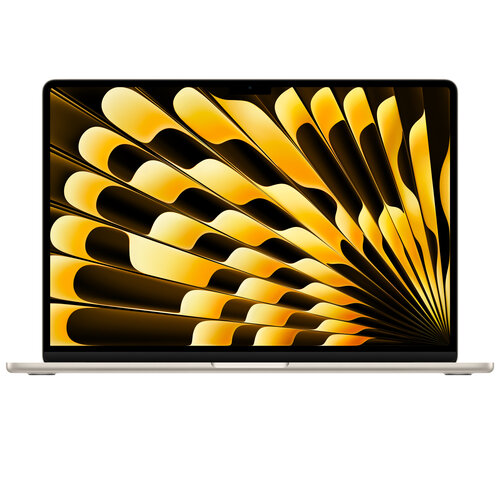15.3" Ноутбук Apple MacBook Air 15 2024 2880x1864, Apple M3, RAM 8 ГБ, SSD 256 ГБ, Apple graphics 10-core, macOS, MRYR3LL/A, Starlight, английская раскладка