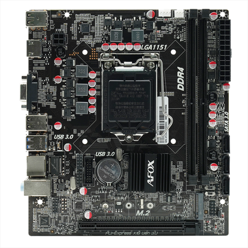 Материнская плата AFOX IH110D4-MA5, Socket1151, Intel H110, mATX