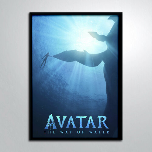 Постер в раме/Аватар Путь воды Кит Джеймс Кэмерон Avatar The Way of Water