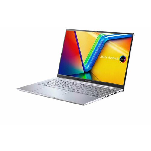 15.6" Ноутбук ASUS VivoBook 15 OLED, Intel Core i5-13500H (4.7 ГГц), RAM 16 ГБ, SSD 1024 ГБ, Intel Iris Xe Graphics, No OS, серебристый, Rus KB