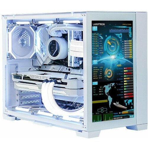 Корпус Lamptron DMS380 Monitor Case White (LAMP-DMS380)