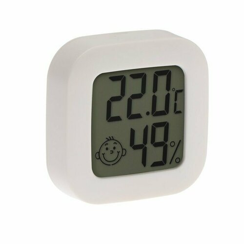 Термометр LTR-08, электронный, датчик температуры, датчик влажности, белый (комплект из 3 шт)