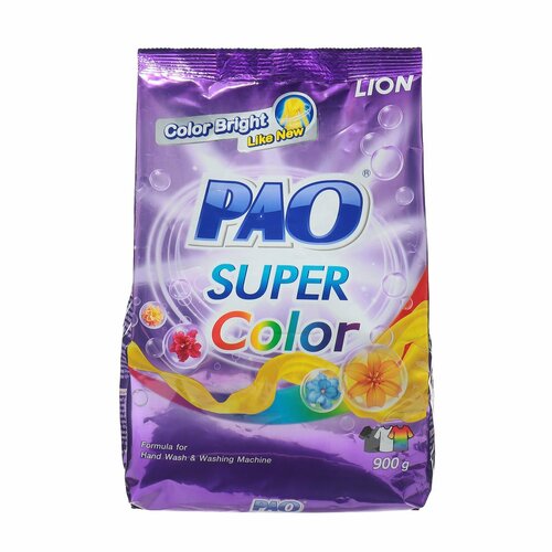 Стиральный порошок Pao"UV Color", для цветного белья,900гр