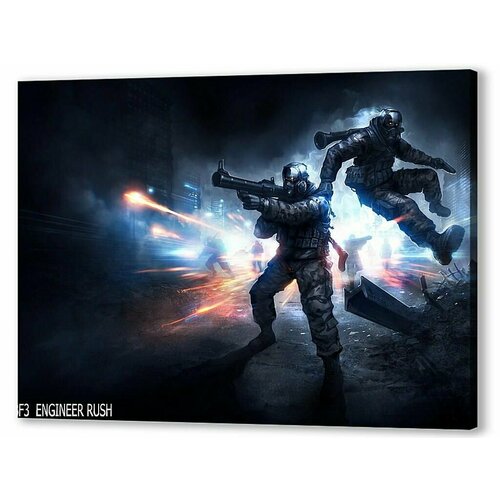Плакат, постер на бумаге Battlefield 3. Размер 21 х 30 см