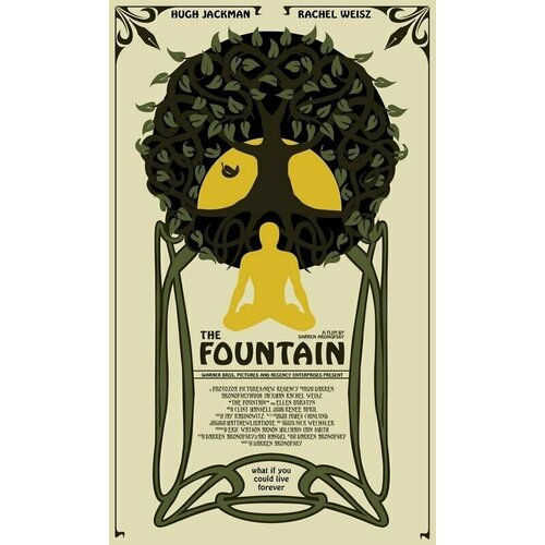 Плакат, постер на холсте Фонтан (The Fountain), Даррен Аронофски. Размер 42 х 60 см