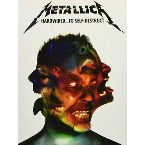 Плакат, постер на холсте Metallica/Металлика/винтажный/ретро. Размер 60 х 84 см