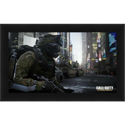 Плакат, постер на бумаге Call Of Duty: Advanced Warfare. Размер 30 х 42 см