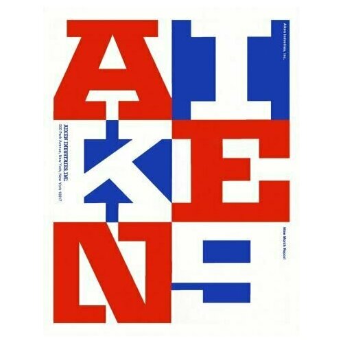 Плакат, постер на бумаге Aiken Industries Inc-Аикен Индастрис. Размер 30 х 42 см