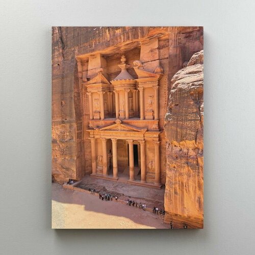 Интерьерная картина на холсте "Храм музей Эль-Хазне" размер 45x60 см