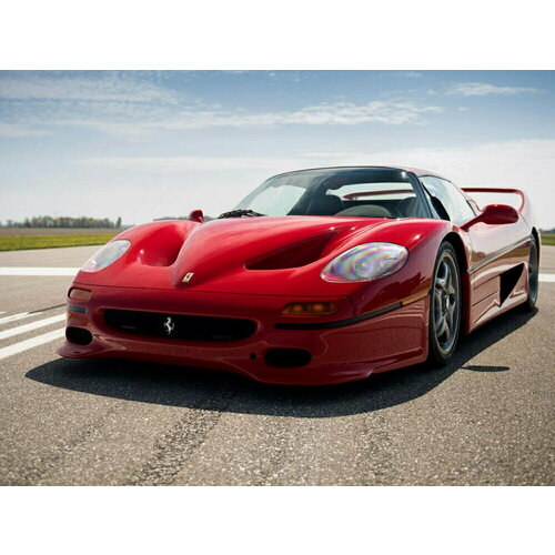 Плакат, постер на бумаге Ferrari F50/Феррари/авто/автомобиль/машина. Размер 60 х 84 см