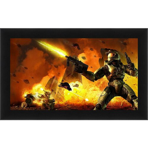 Плакат, постер на бумаге Halo 2. Размер 60 х 84 см
