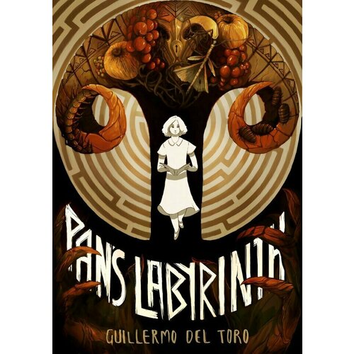 Плакат, постер на бумаге Pan s Labyrinth, Лабиринт фавна. Размер 42 х 60 см