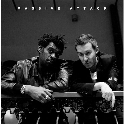 Плакат, постер на холсте Massive Attack/Массив Атак. Размер 42 х 60 см