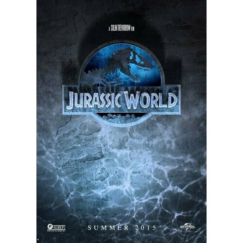 Плакат, постер на бумаге Мир Юрского периода (Jurassic World), Колин Треворроу. Размер 21 х 30 см