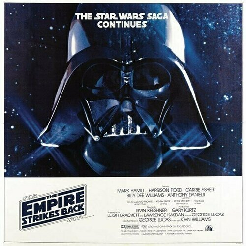Плакат, постер на холсте Звездные войны: Эпизод 5-Империя наносит ответный удар (Star Wars Episode V-The Empire Strikes Back). Размер 21 х 30 см