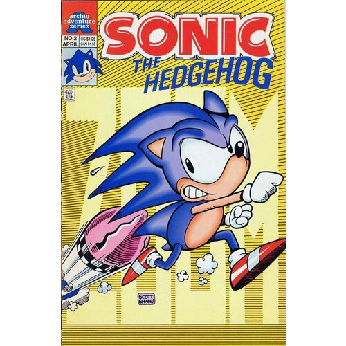 Плакат, постер на бумаге Sonic/Соник. Размер 42 на 60 см