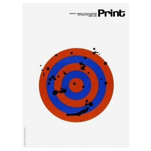Плакат, постер на холсте Magazine Print-Журнал Принт. Размер 42 х 60 см