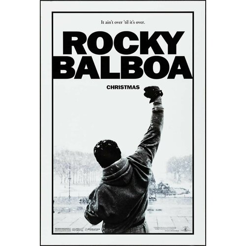 Плакат, постер на холсте Рокки Бальбоа (Rocky Balboa, 2006г). Размер 21 на 30 см