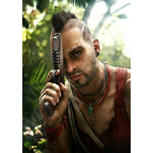 Плакат, постер на бумаге Far Cry/Фар Край. Размер 21 на 30 см