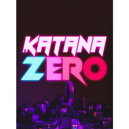 Плакат, постер на холсте Katana Zero/игровые/игра/компьютерные герои персонажи. Размер 60 на 84 см