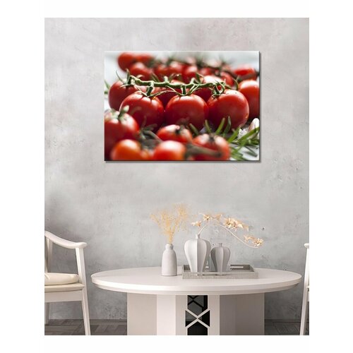 Картина на холсте с подрамником томаты черри 50х70