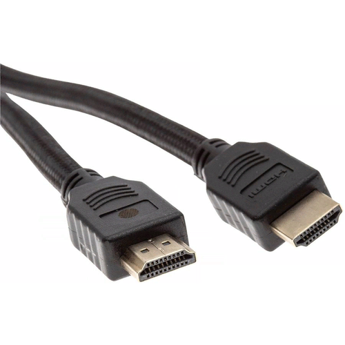 Кабель Cactus аудио-видео HDMI (m)/HDMI (m) 1.8м. Позолоченные контакты черный