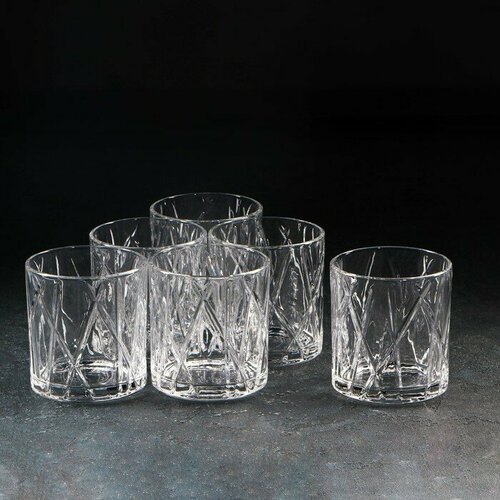 Набор стаканов «Фрост», 350 мл, 8,4×9 см, 6 шт