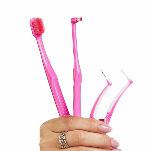 Набор Revyline ортонабор Dental Kit в пенале, размер S, розовый