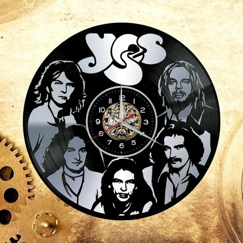 Настенные часы с группой Yes, Йес, Jon Davison