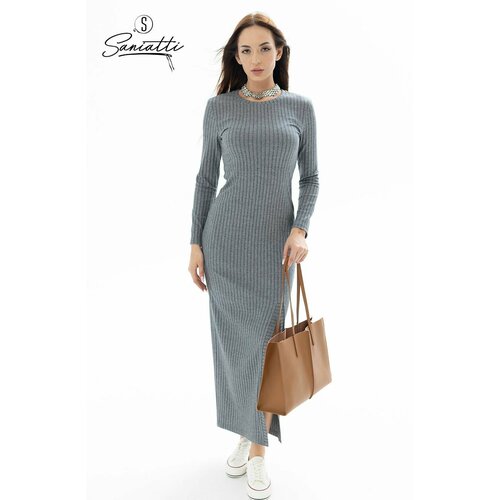 Платье Saniatti, размер L, серый