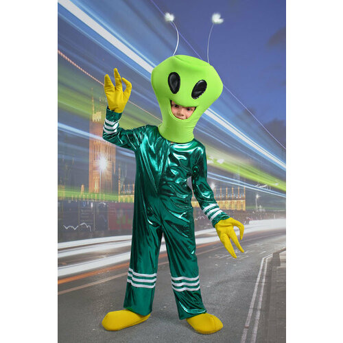 Детский карнавальный костюм Инопланетянин, рост 134 см