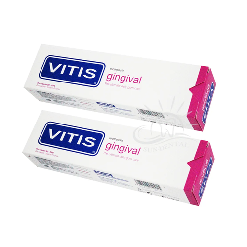 Комплект зубных паст для дёсен Vitis Gingival 100 мл, 2 шт