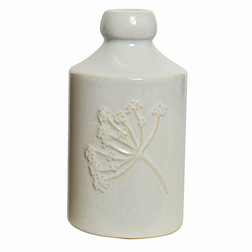 Kaemingk Декоративная ваза Ботаника 21 см молочная 644739