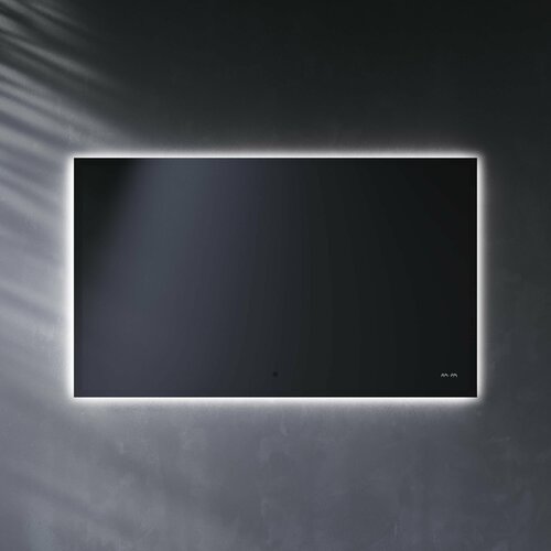 Зеркало для ванной AM.PM Brava 100 см, интерьерная LED-подсветка по периметру, бесконтактный ИК-сенсор, функция диммирования,
