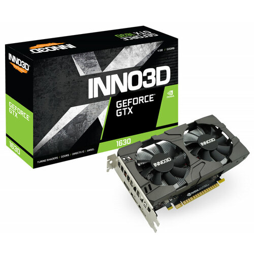 Видеокарта INNO3D GeForce GTX 1630 TWIN X2 OC 4G