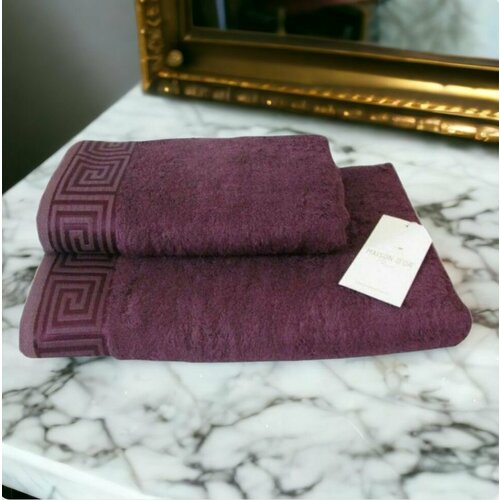 Maison D'or полотенца банное серии AUSTIN 1 шт 70*140 фиолетовый