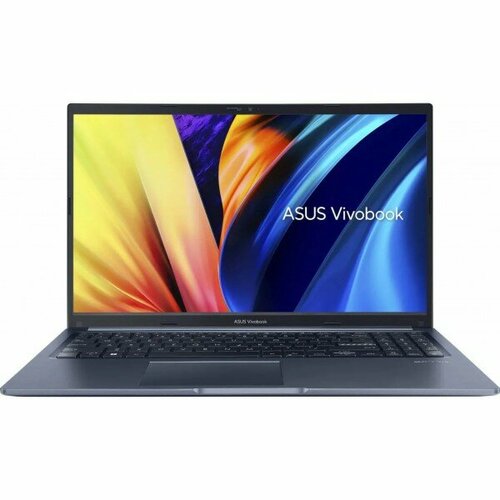 Ноутбук Asus VivoBook X1502ZA-BQ1954 15.6 FHD IPS 60Hz i5-12500H(2.8GHz)/8Gb DDR4/SSD 512Gb/Iris Xe Graphics/noOS/Синий