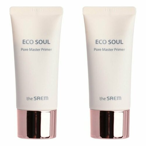 THE SAEM Праймер для лица увлажняющий Eco Soul Pore Master Primer, 30 мл, 2 шт