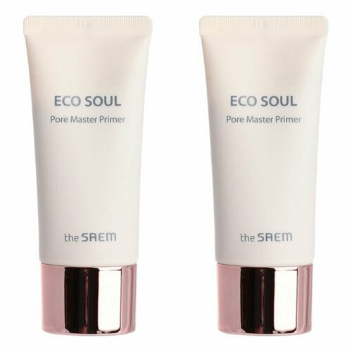 THE SAEM Праймер для лица увлажняющий Eco Soul Pore Master Primer, 30 мл, 2 шт