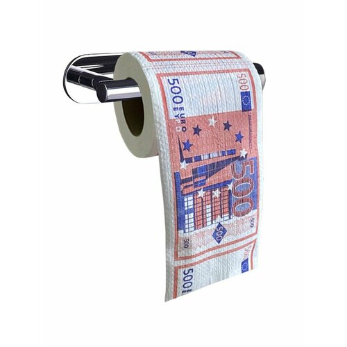 Сувенирная туалетная бумага с приколом 500 Евро