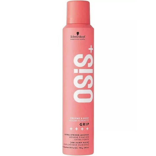 Schwarzkopf OSiS+ Grip - Мусс для волос сверхсильной фиксации 200 мл