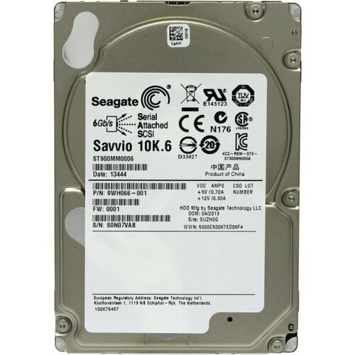 Жесткий диск Seagate 9WH066 900Gb SAS 2,5" HDD