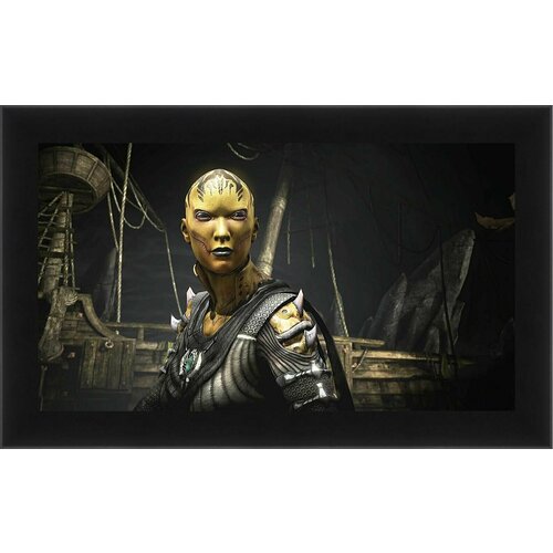 Плакат, постер на бумаге Mortal Kombat X. Размер 30х42 см