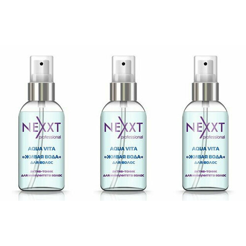 Актив-тоник для иммунитета волос Nexxt, живая вода, 50 мл, 3 уп