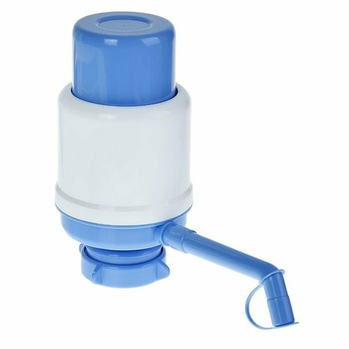 Помпа для воды LESOTO Ideal, механическая, под бутыль от 11 до 19 л, голубая (комплект из 2 шт)