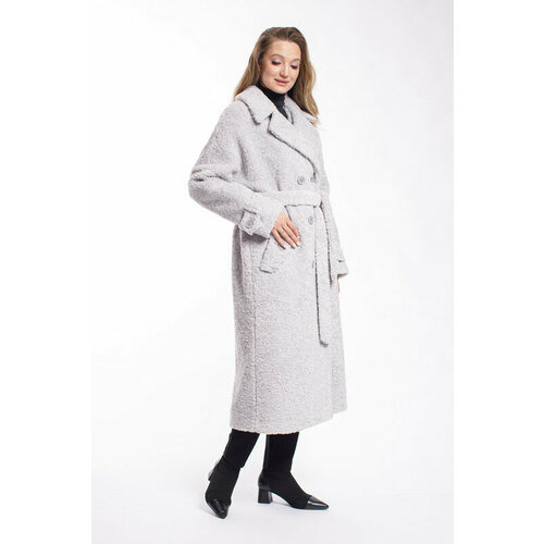 Пальто  Modetta Style, размер 50, серый