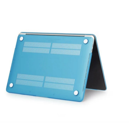 Панель-крышка-накладка из тончайшего и прочного пластика для Apple MacBook Pro 13 2016 Голубая