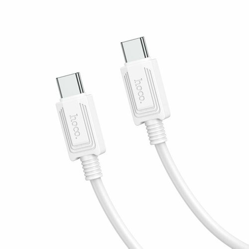 USB-C кабель HOCO X73 Type-C 3А PD60W силикон 1м (белый)