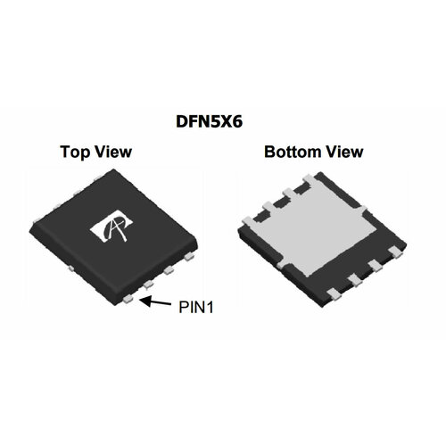 Микросхема AON6524 N-Channel MOSFET 25V 68A