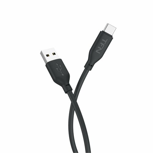 Кабель USB Type-C TFN silicone 2m black (TFN-C-SIL-AC2M-BK)